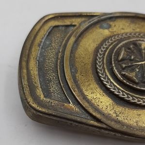 Fire Fighters Belt Buckle | Accessories | Vintage Brass Detailed The ...